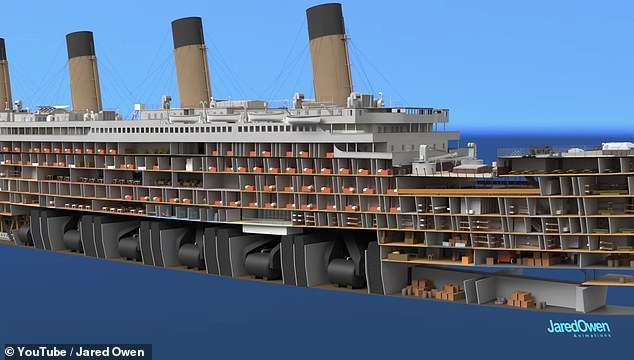See inside the Titanic like NEVER before: Incredible video reveals a ...