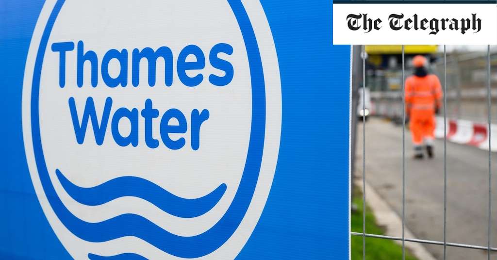 Thames Water collapse fears spread to rivals - London Mail